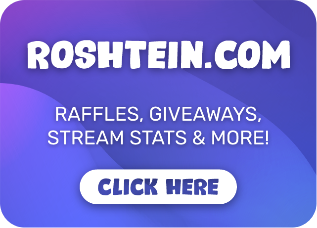 About ROSHTEIN - Watch Live on Kick