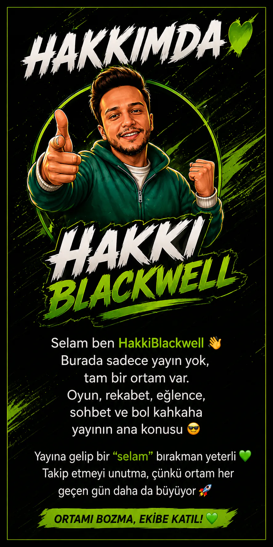 About HakkiBlackwell - Watch Live on Kick