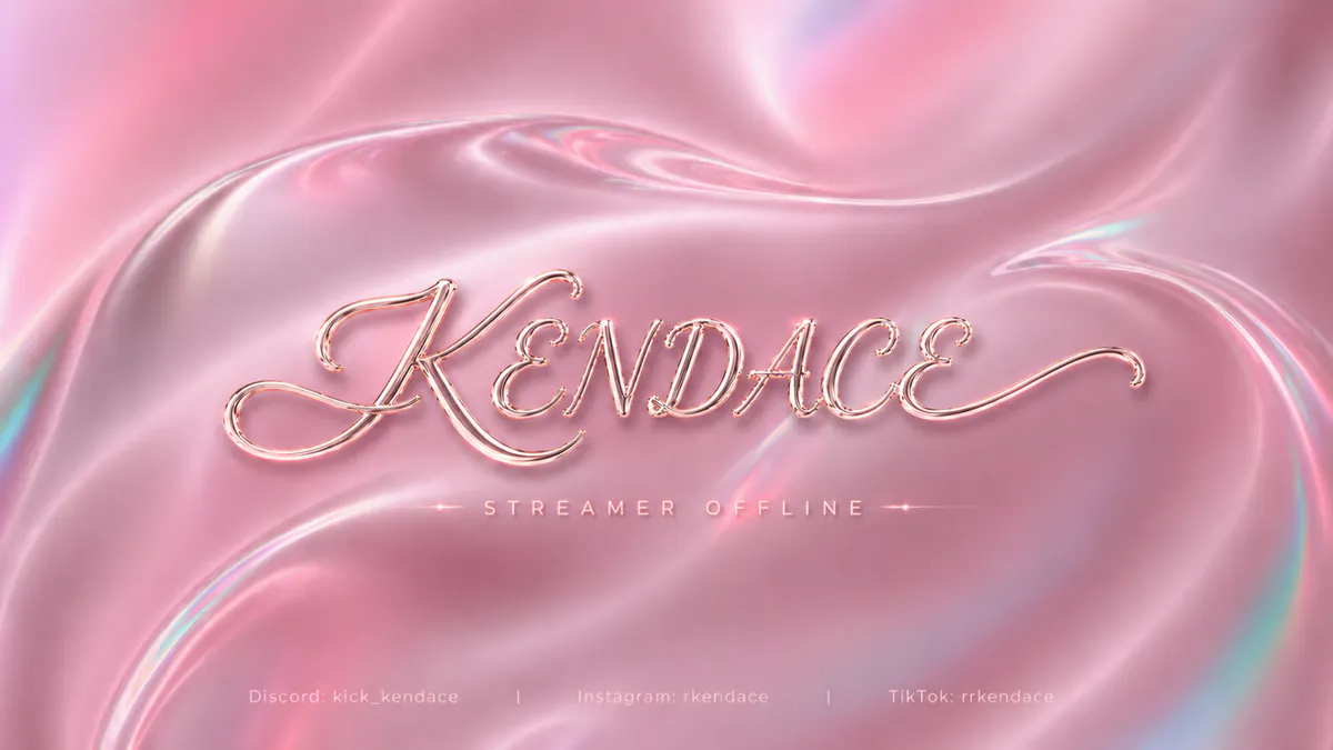 About kendace - Watch Live on Kick