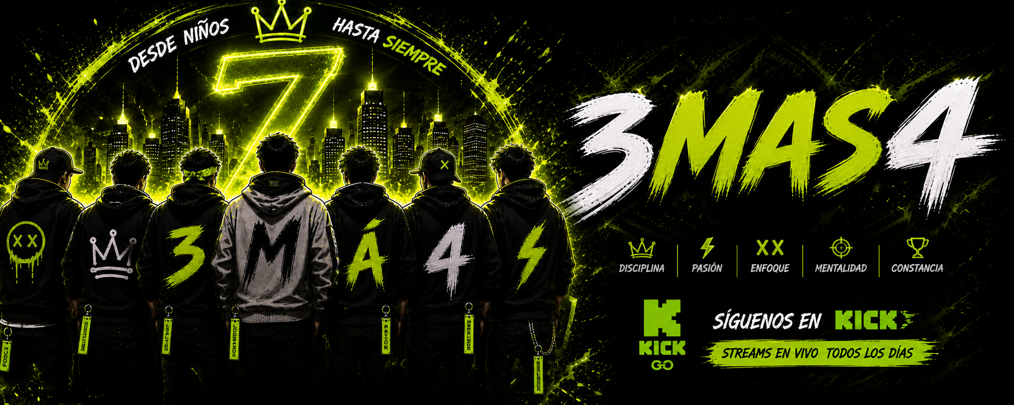3MAS4 Stream - Watch Live on Kick