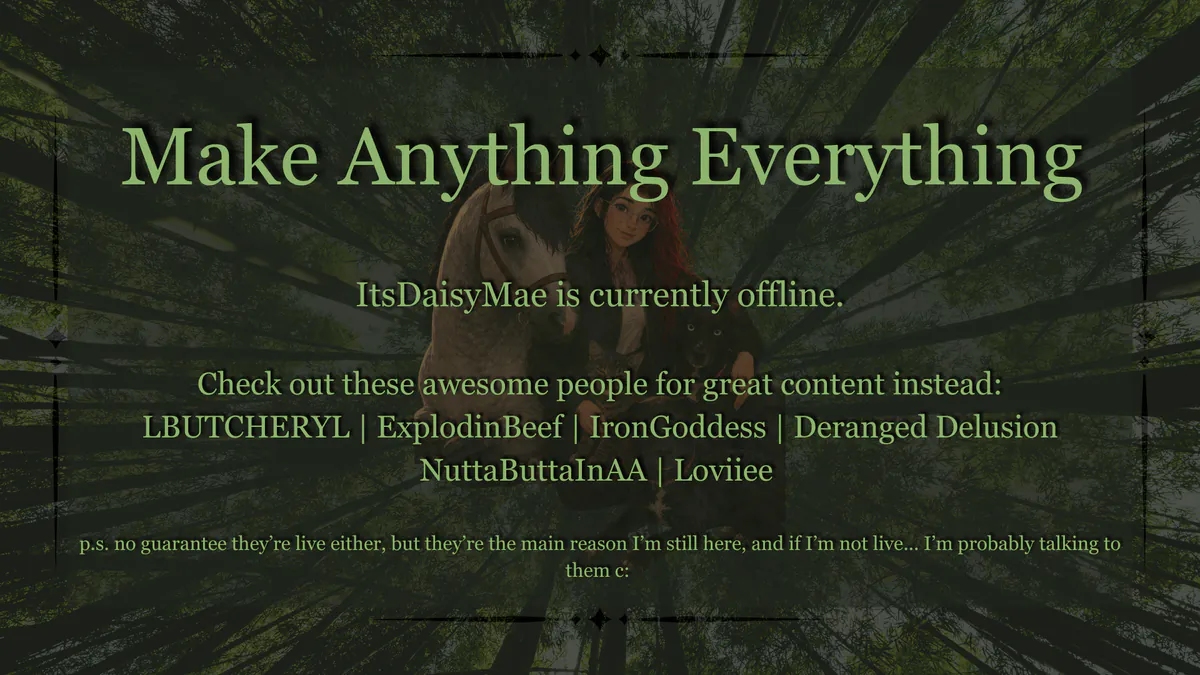 ItsDaisyMae Stream - Watch Live on Kick