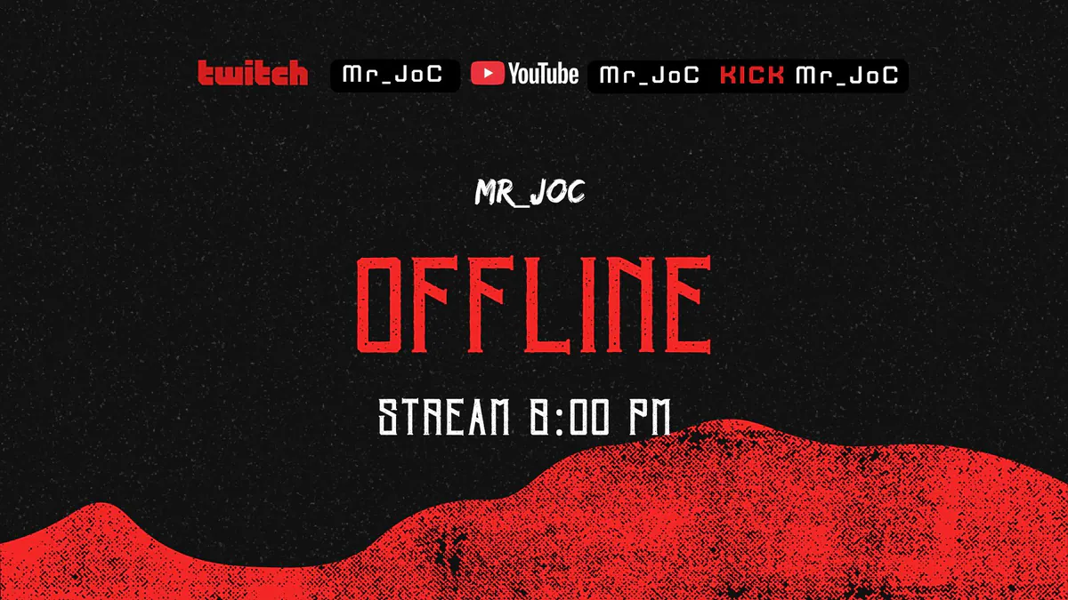Mr_JoC Stream - Watch Live on Kick