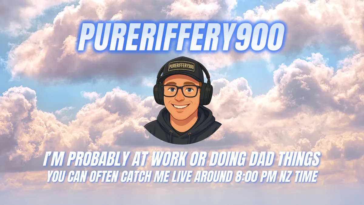PureRiffery900 Stream - Watch Live on Kick