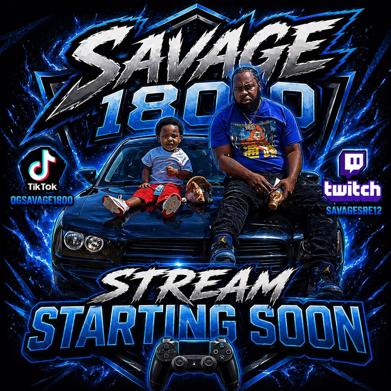 About savage1800 - Watch Live on Kick