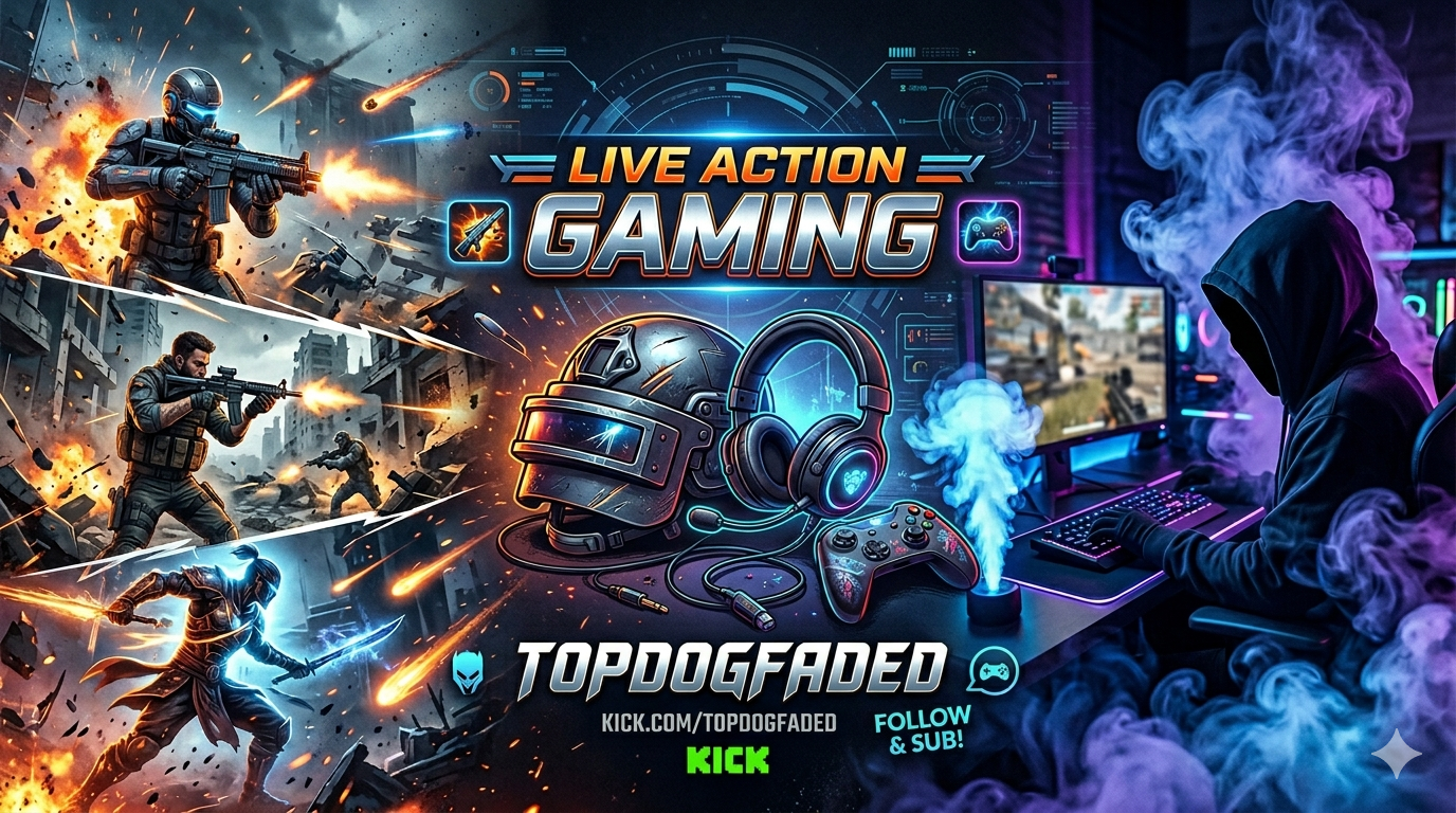 TopDogFaded Stream - Watch Live on Kick