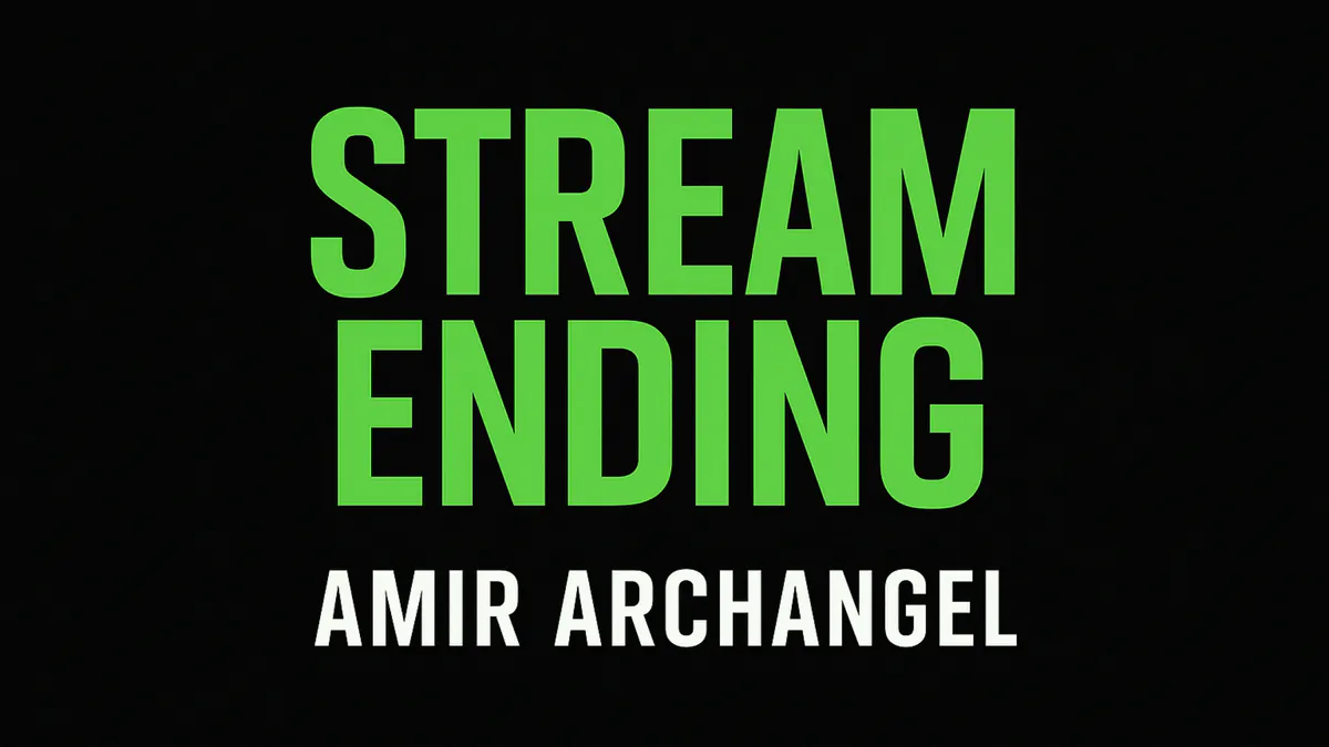 Amir_archangel Stream - Watch Live on Kick